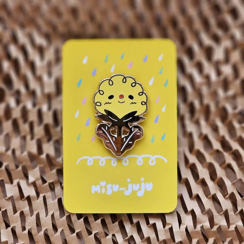 'Dandelion' Enamel Pin – QVWC SHOP!