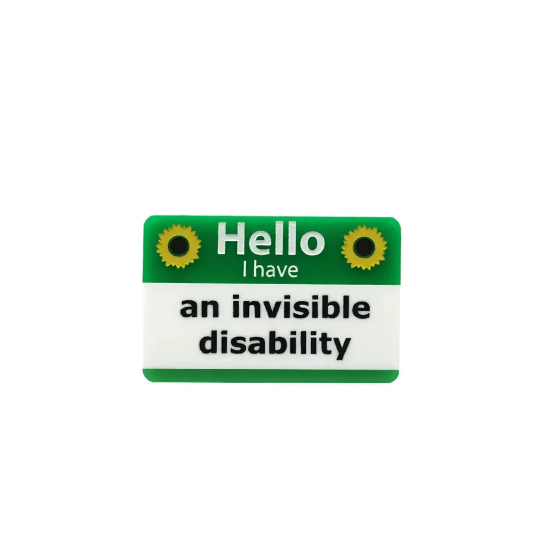 Invisible Disability Name Badge – QVWC SHOP!