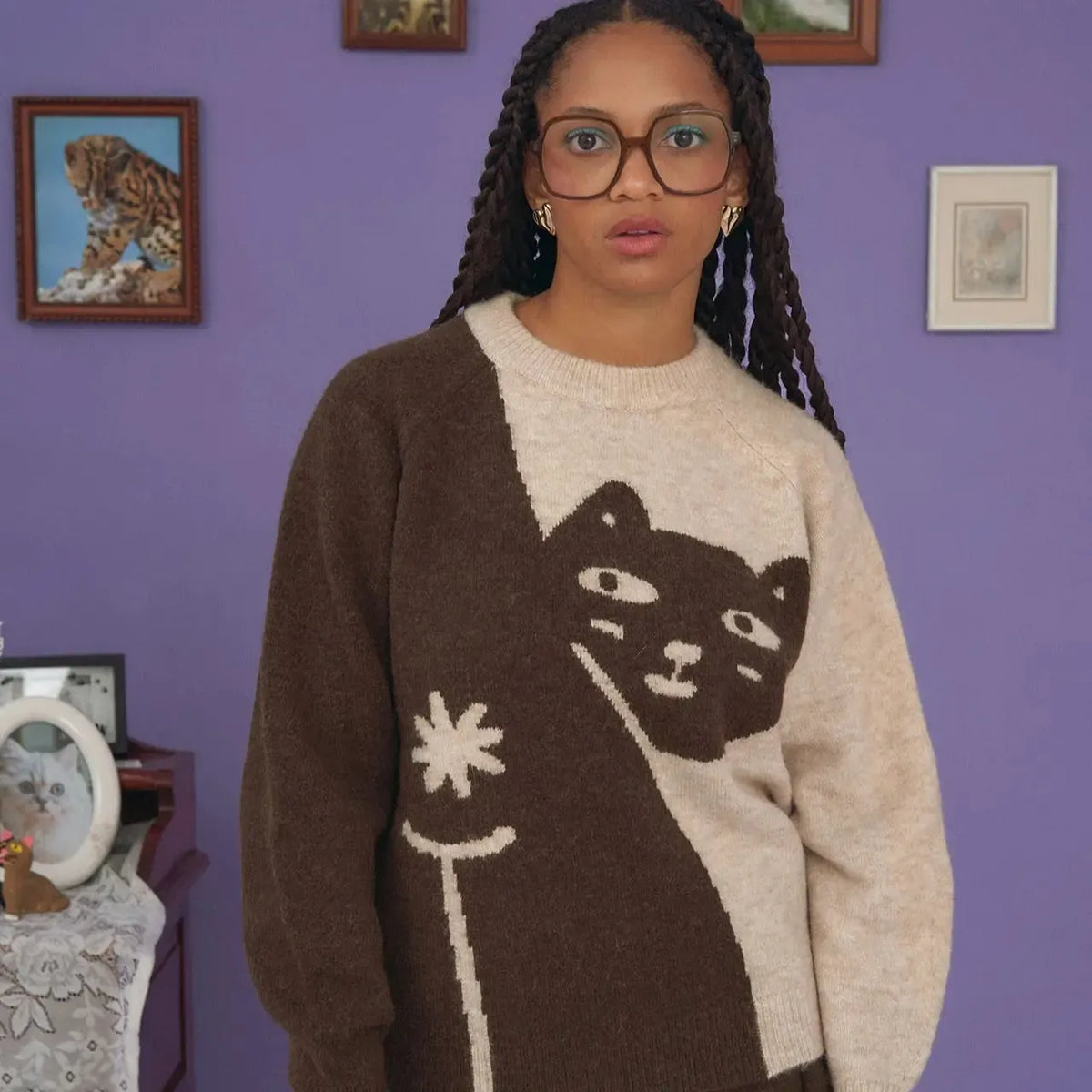 Pardon Meow Sweater – QVWC SHOP!