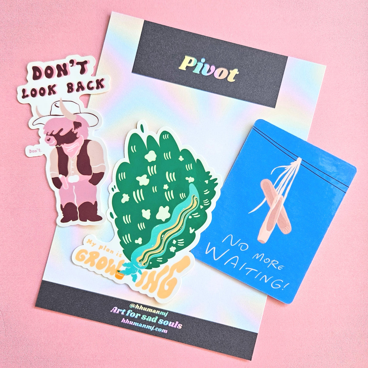 Pivot Sticker Pack – QVWC SHOP!