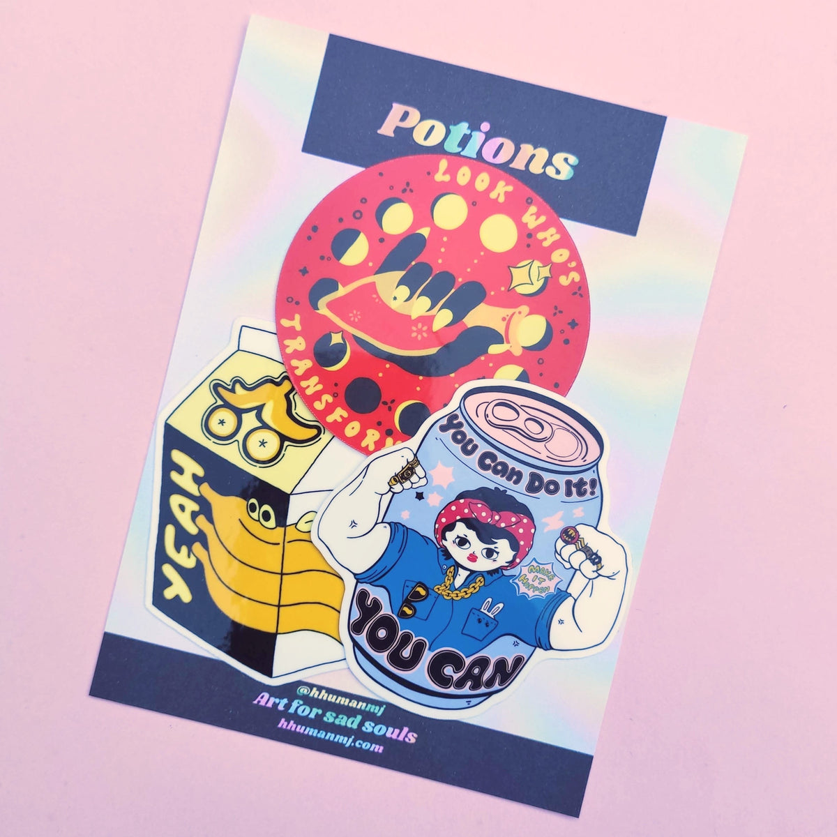 Potions Sticker Pack – QVWC SHOP!