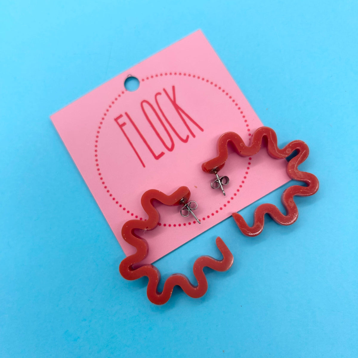 Rust Small Ramen Hoops – QVWC SHOP!
