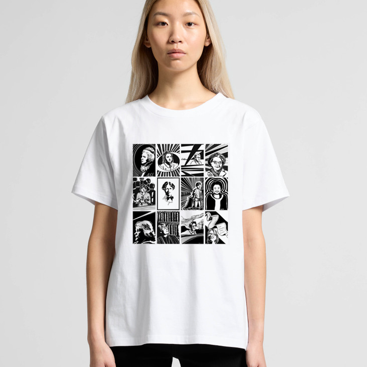 The Changemakers - White T-shirt – QVWC SHOP!