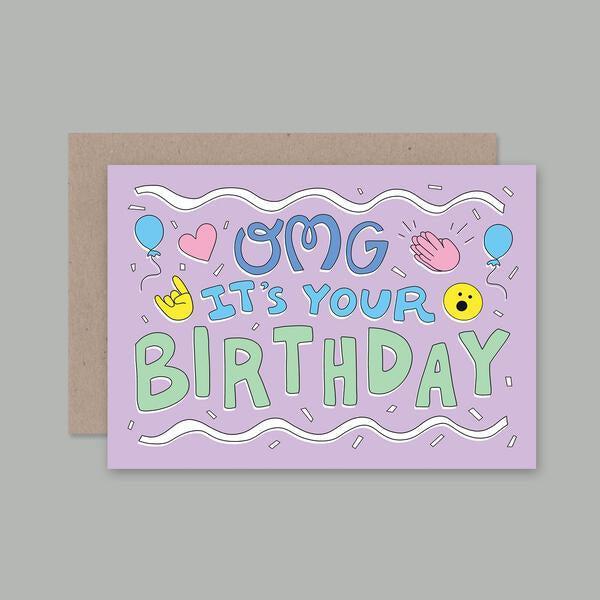 OMG It's Your Birthday Card – QVWC SHOP!